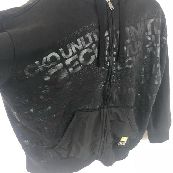 Ecko Unlimited | Shirts | Ecko Unltd Mens Black Jacket Xl | Poshmark